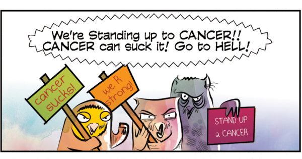 Cancer, Comics, And Having The Guts To Talk About It - Cactus Cancer ...