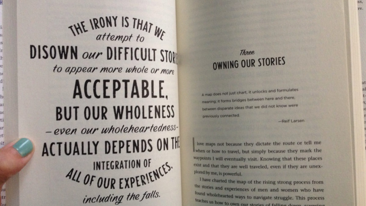 Rising Strong, by Brené Brown - Cactus Cancer Society